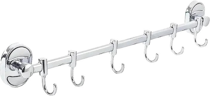 Крючок Haiba HB19 15-6 из нержавеющей стали, 6 крючков, хром, вешалка для полотенец в ванную