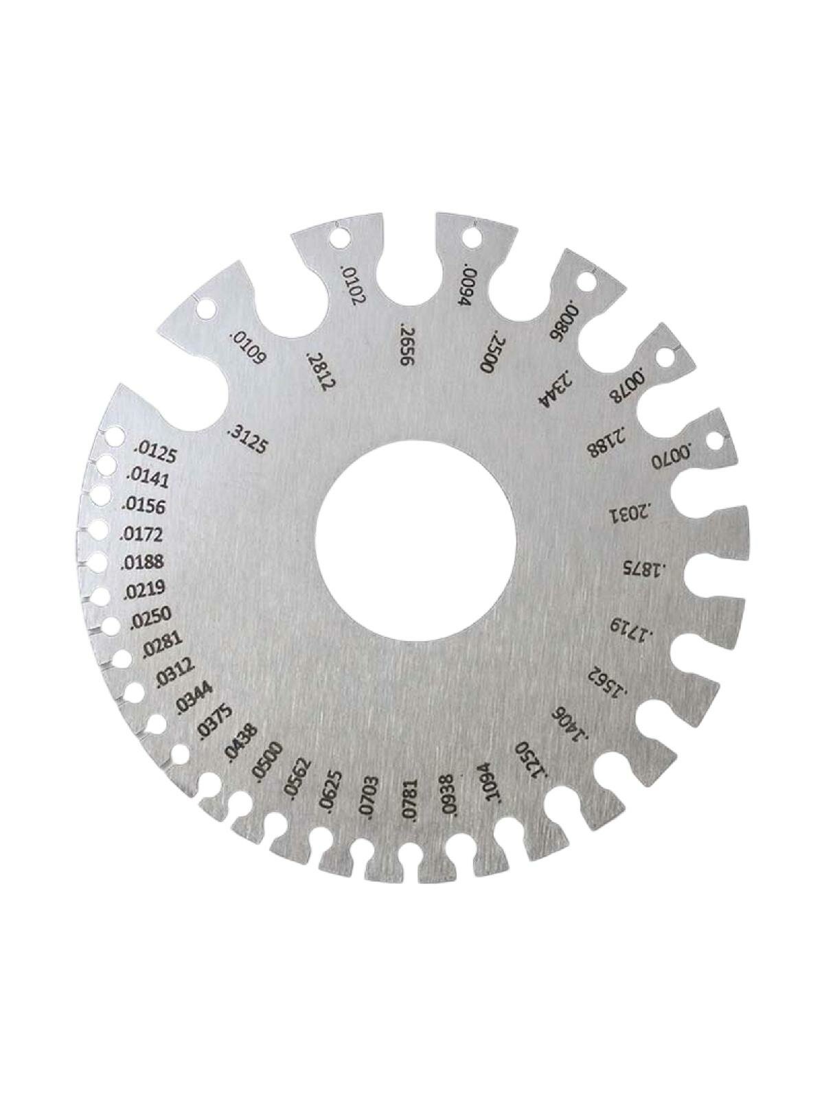Точные измерители диаметра проволоки с четкой маркировкой для контроля сварки