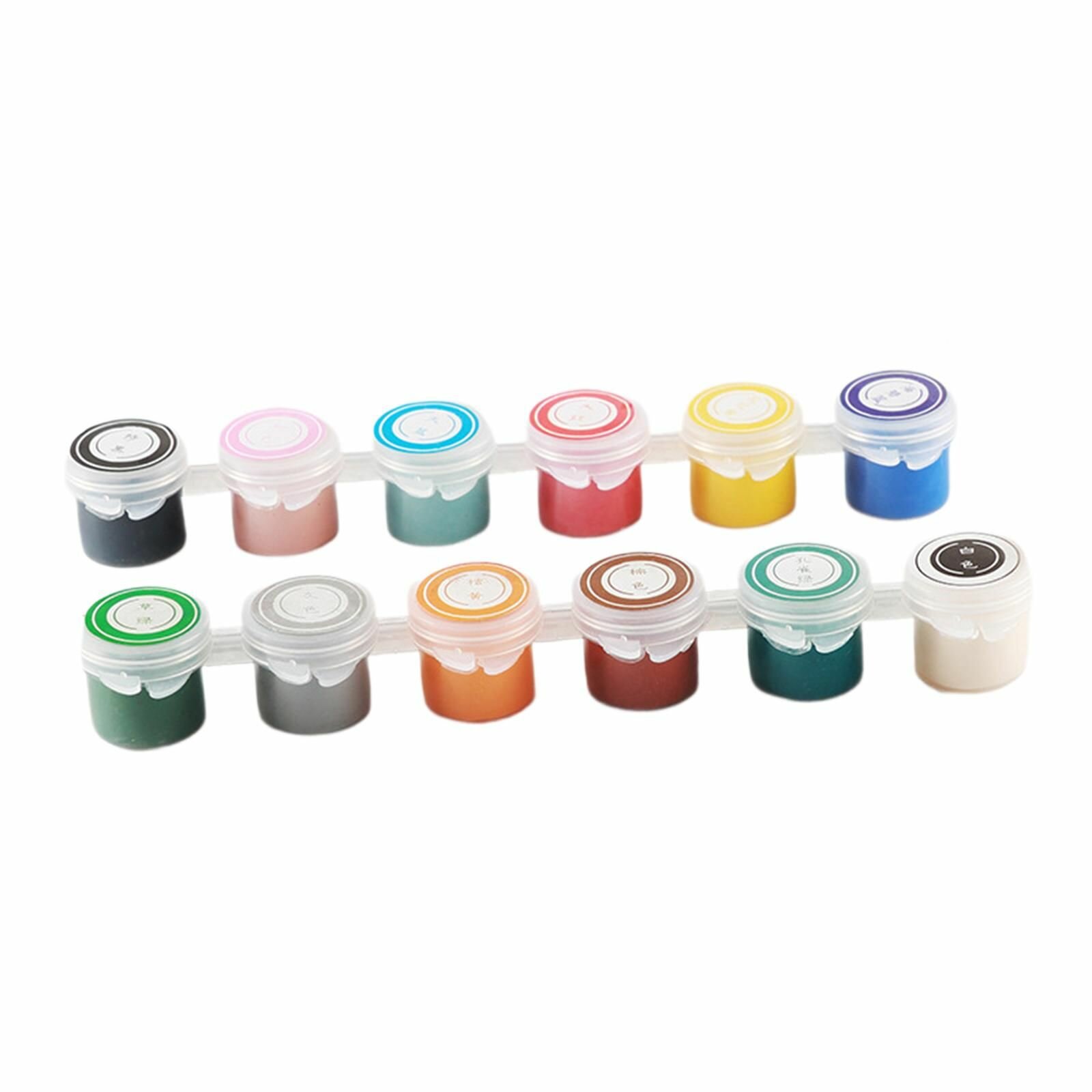 Керамические пигменты для подглазурной росписи, набор цветных красок DIY, яркие стойкие оттенки для фарфора, керамики и ручного творчества