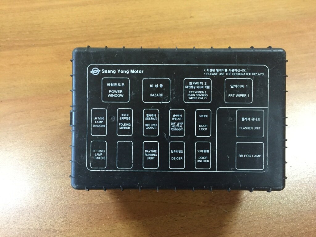 Ssang Yong Rexton 1 Блок предохранителей 8212008100