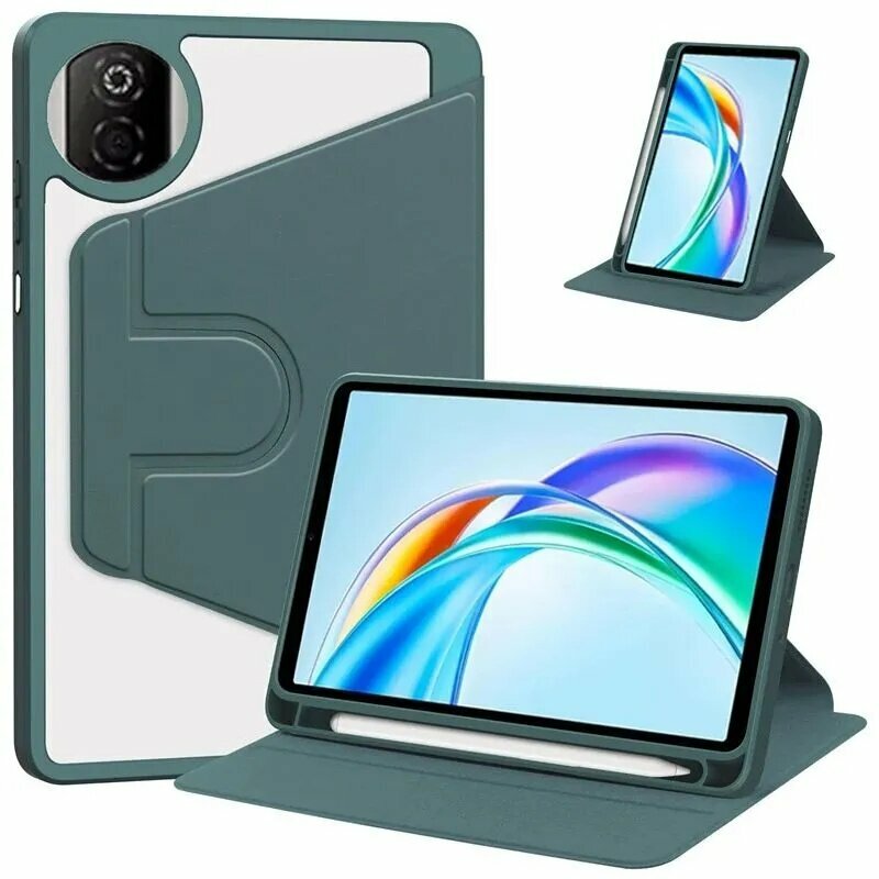 Для Huawei честь Pad X7 8.7 дюйма 2025 защитный чехол вращающийся с держателем карандаша совместимый JMS-W09/JMS-L09 8.7"корпуса планшета