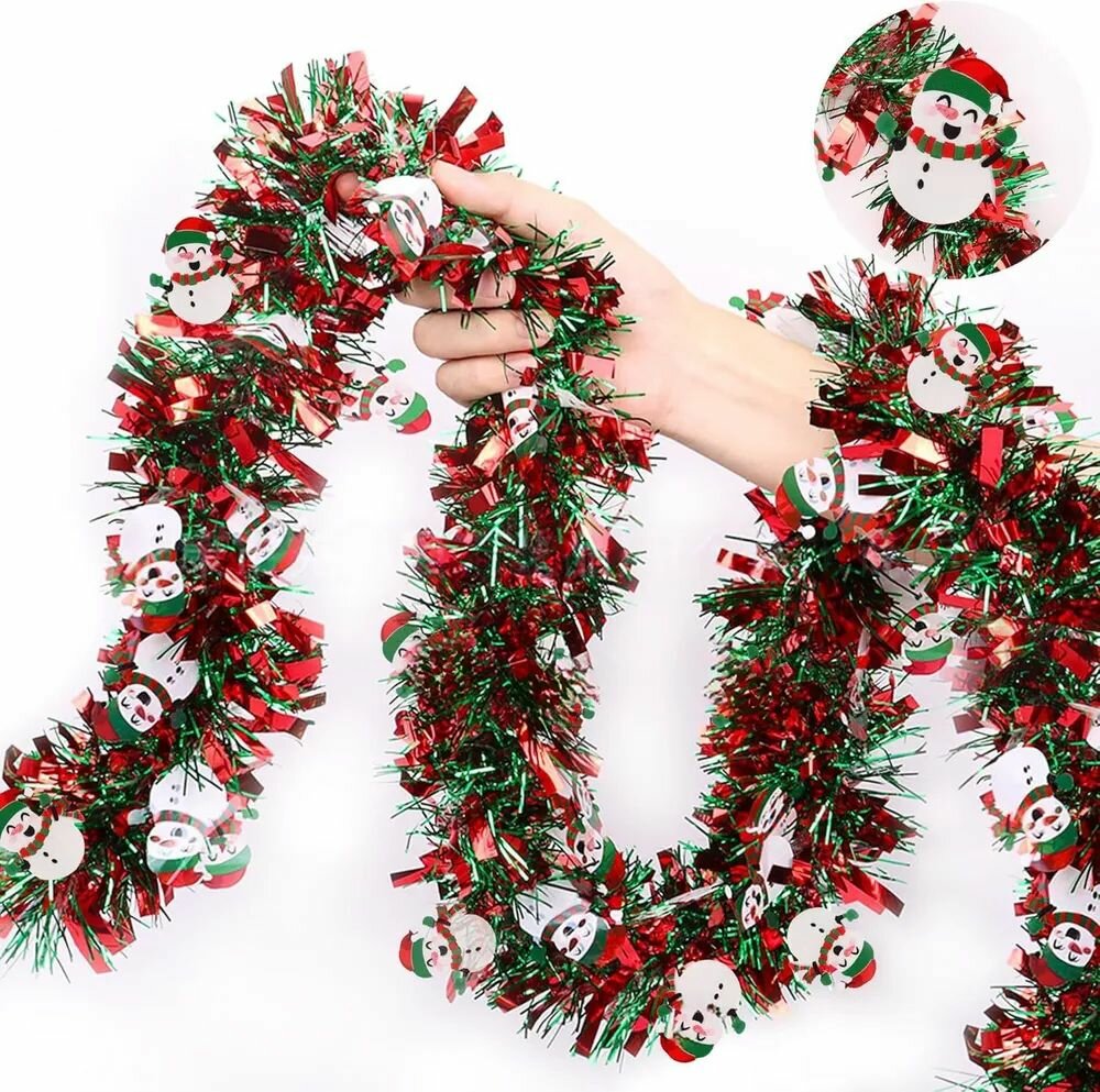 Мишура красный 1 шт.