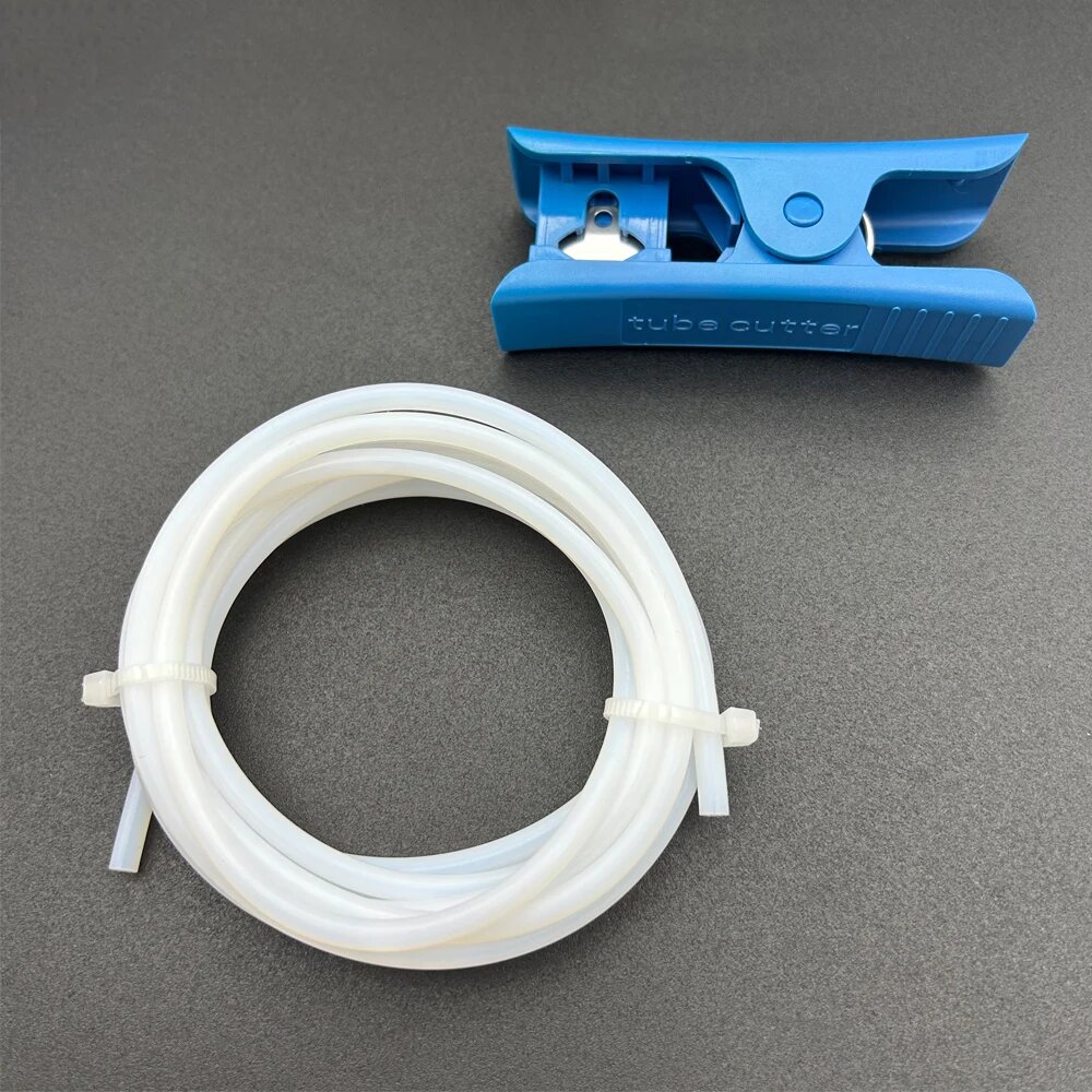 Трубка PTFE белая 2M ID2 мм OD4 мм для 3D-принтера