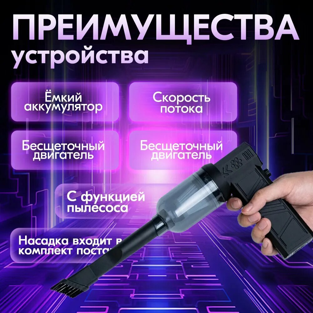 Воздуходувка,200Вт — фото 1