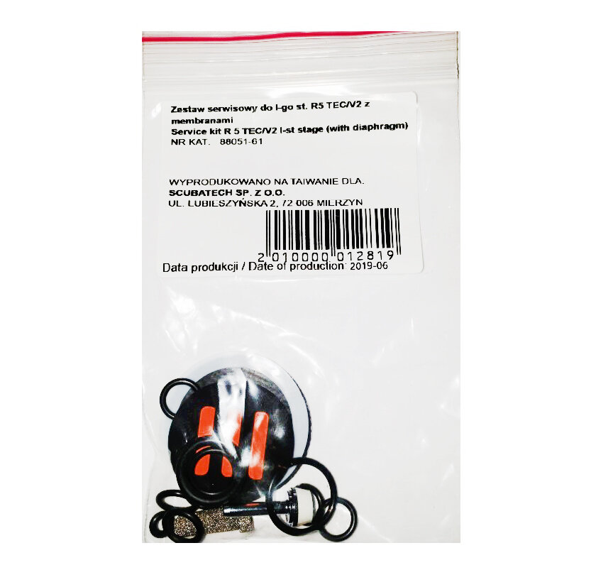 Ремонтный комплект TECLINE (для второй ступени TEC1, 2, V2, R5, R2 TEC, R6)