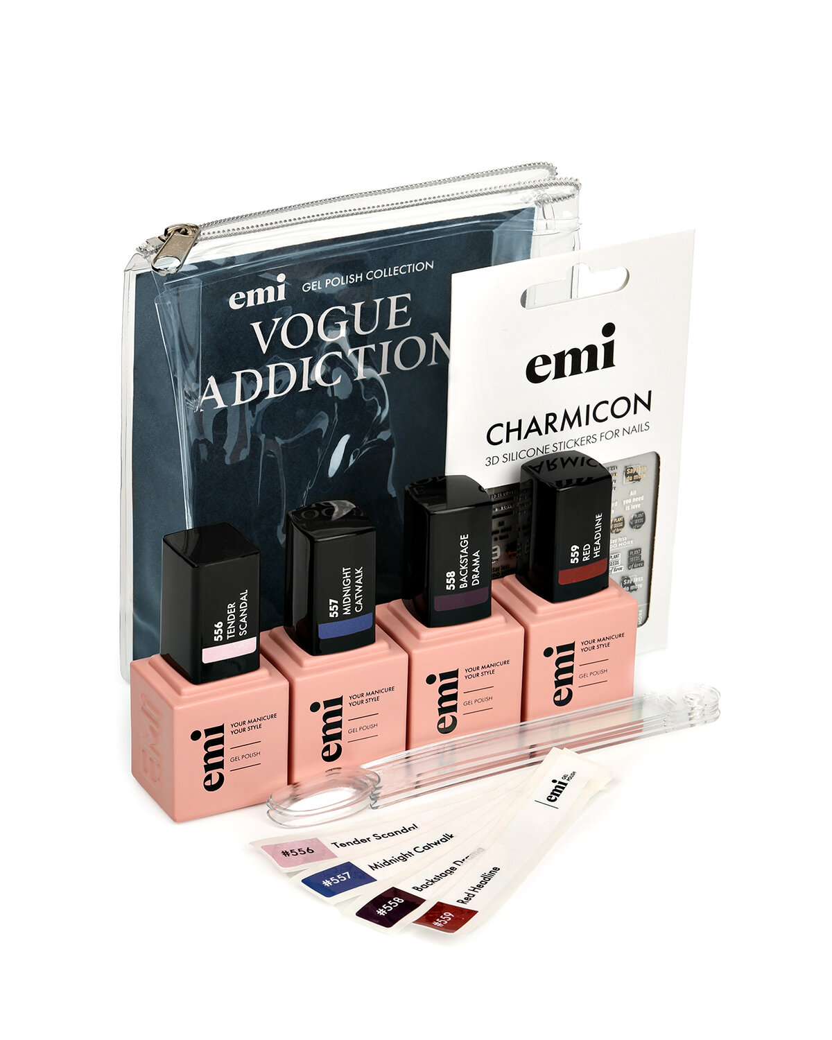 Набор гель-лаков Vogue Addiction, 9 мл