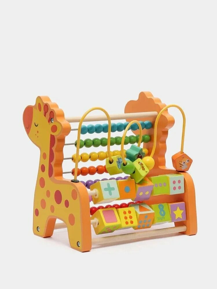 Бизиборд сортер для малышей со счётами