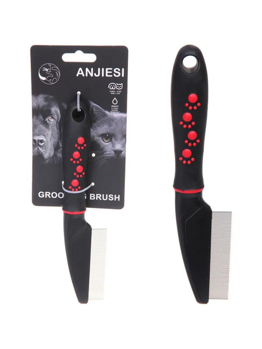 Расческа - гребень с частыми зубьями "профф - МОЙ БРО"