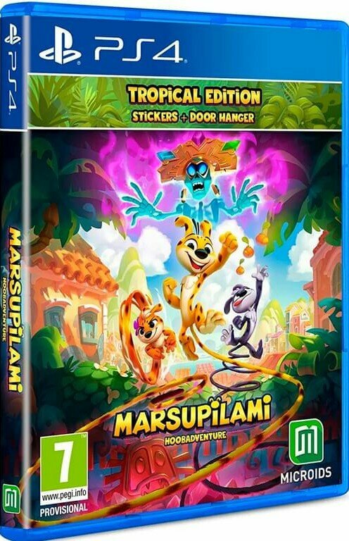 Marsupilami: Hoobadventure. Tropical Edition [PS4, английская версия]