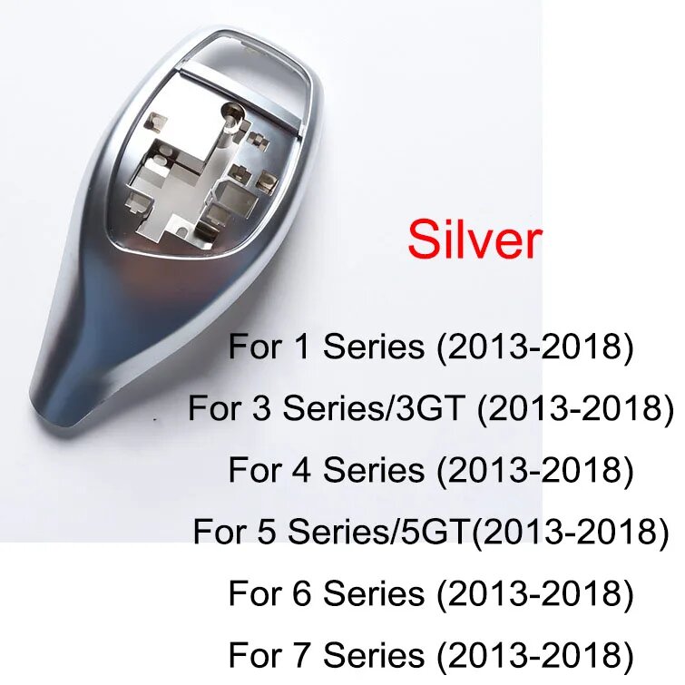 Ручка переключения передач Silver для BMW 1/3/4/5/6/7 Series (2013-2018)