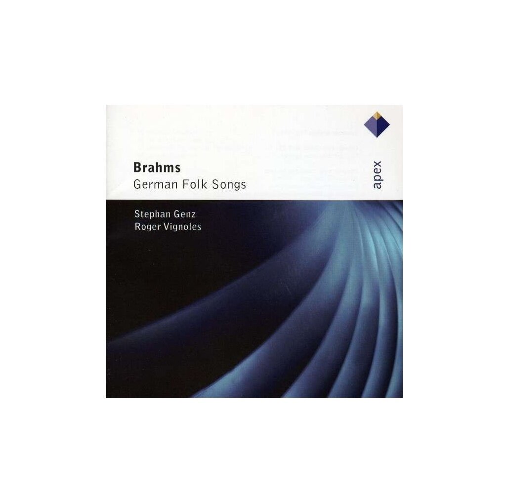 Диск Brahms German Folk Songs. / Stephen Genz, Roger Vignoles (1 CD)
