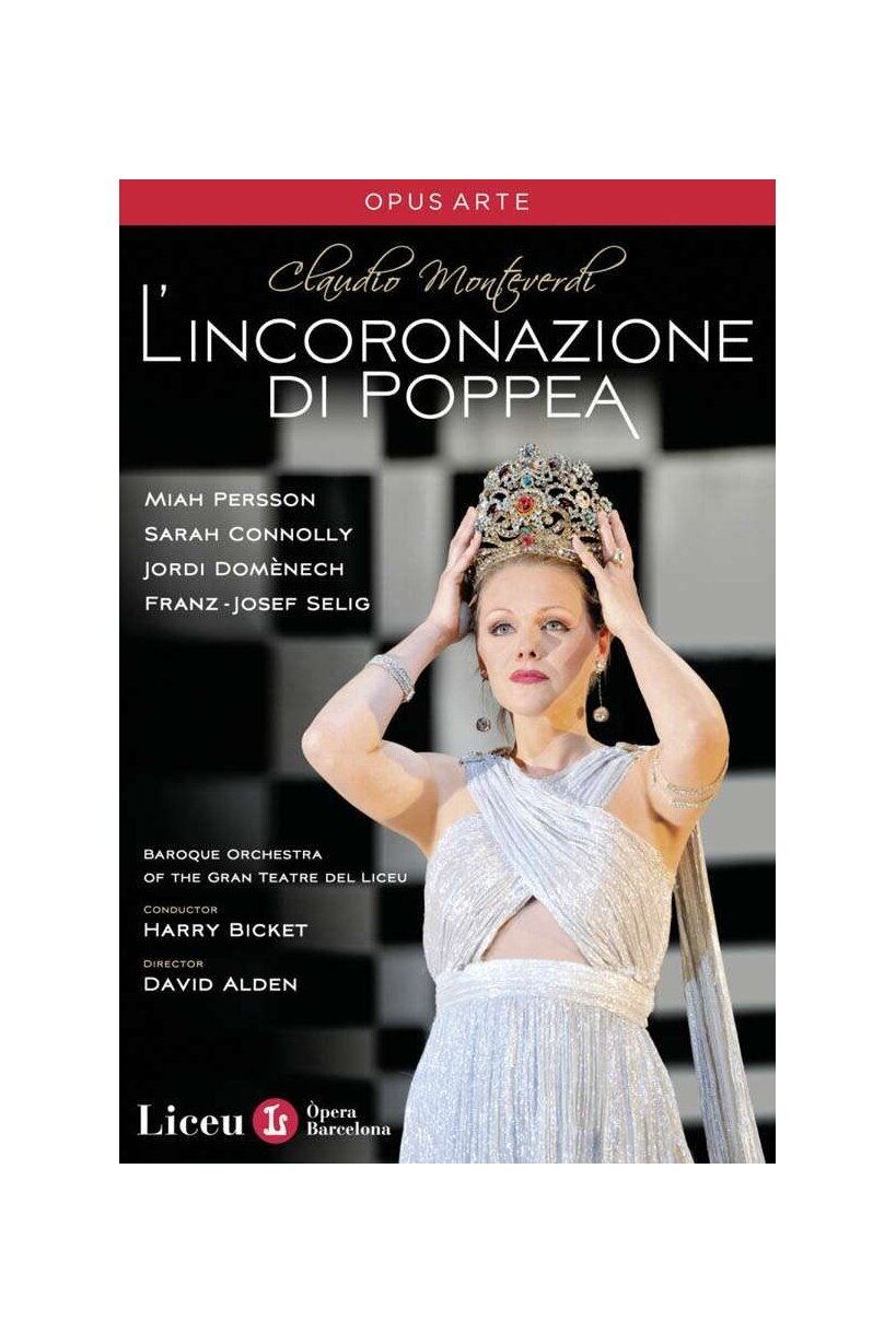 Диск Claudio Monteverdi (1567-1643) - L'incoronazione di Poppea (1 DVD)
