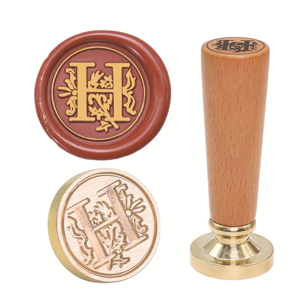 Огнезащитная краска для письма в европейском стиле, печать из буковой древесины огнезащитной краской, медная головка и ручка-European style H