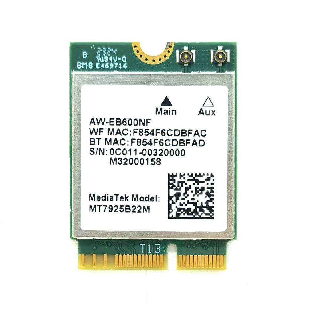 Беспроводной адаптер WiFi M.2 NGFF