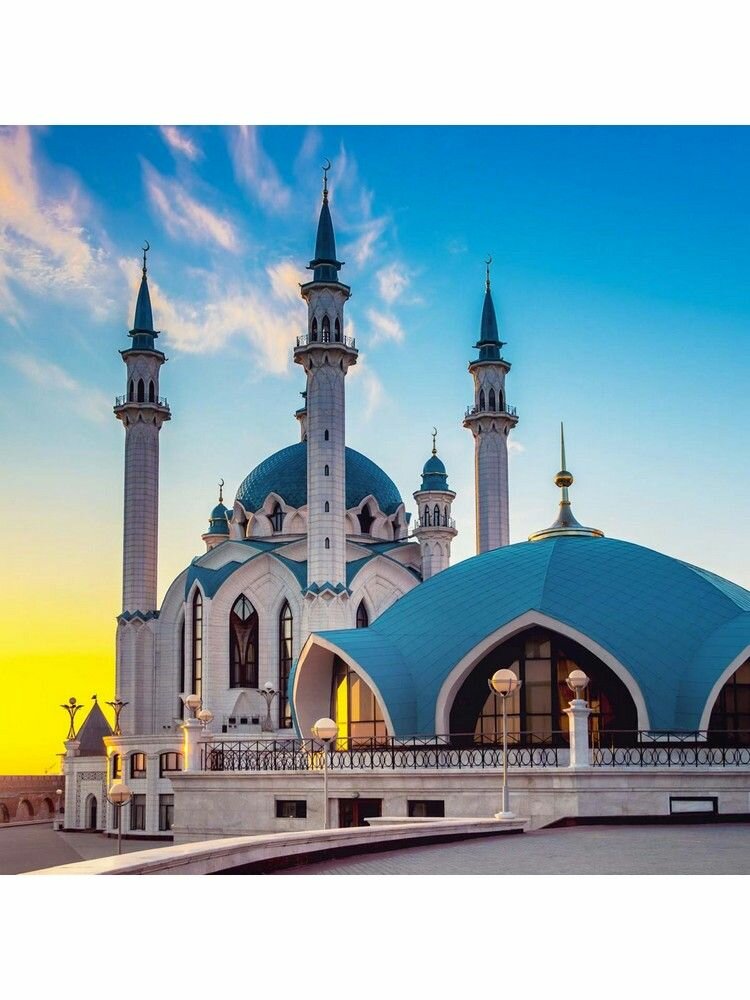 Алмазная картина "Мечеть Хур Шариф" / Алмазная вышивка / Круглые стразы 40х50 см