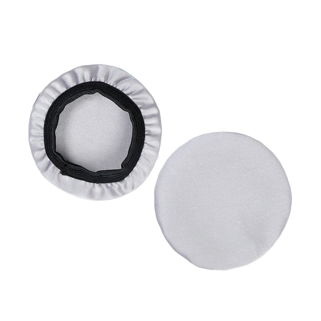 Одноразовый защитный чехол для наушников из эластичной лайкры универсальные наушники 9 ~ 11 см-серый