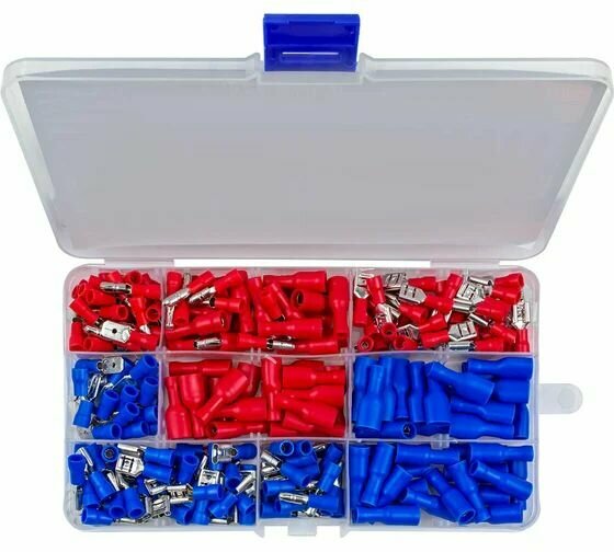 Клеммы контактные автомобильные, набор 240 предметов RockFORCE