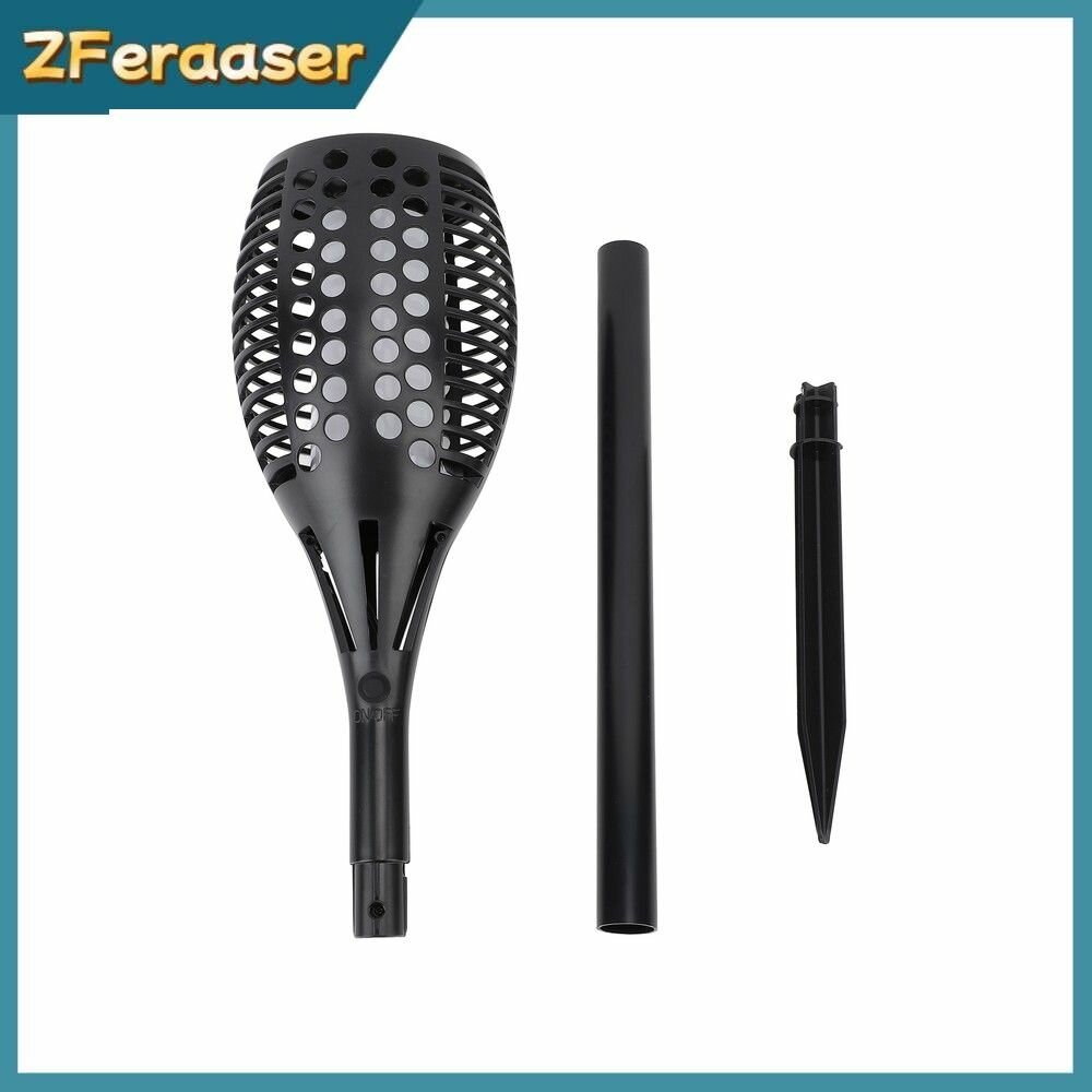 Солнечный светильник-факел, 96 LED, мерцающее пламя, IP65