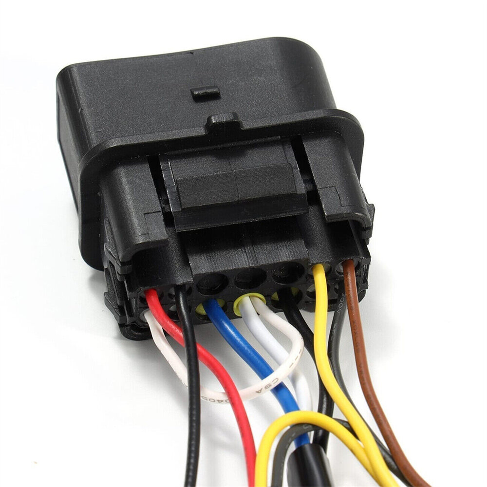 2x Преобразователь Жгута Проводов Фары Проектора Для Ram 1500 2500 3500 2013-2018