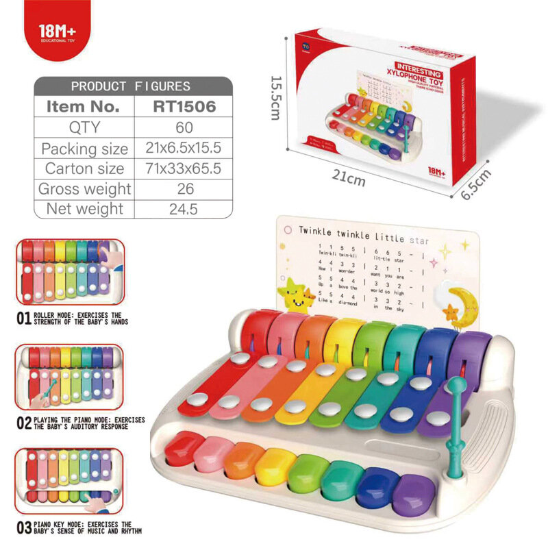 Маленькая трубка, детская игрушка, музыкальный инструмент для детей, гармоника, играемая для мальчиков и девочек, кросс-бордер