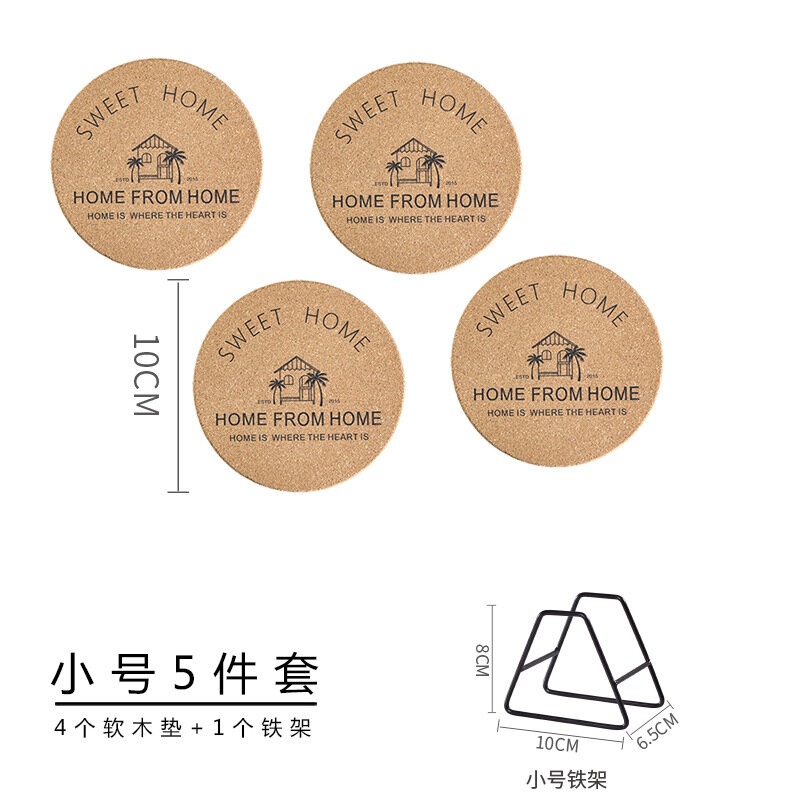 Каботажное судно Теплоизоляционный коврик Деревянный коврик Пробковый теплоизоляционный коврик Коврик для обеденного