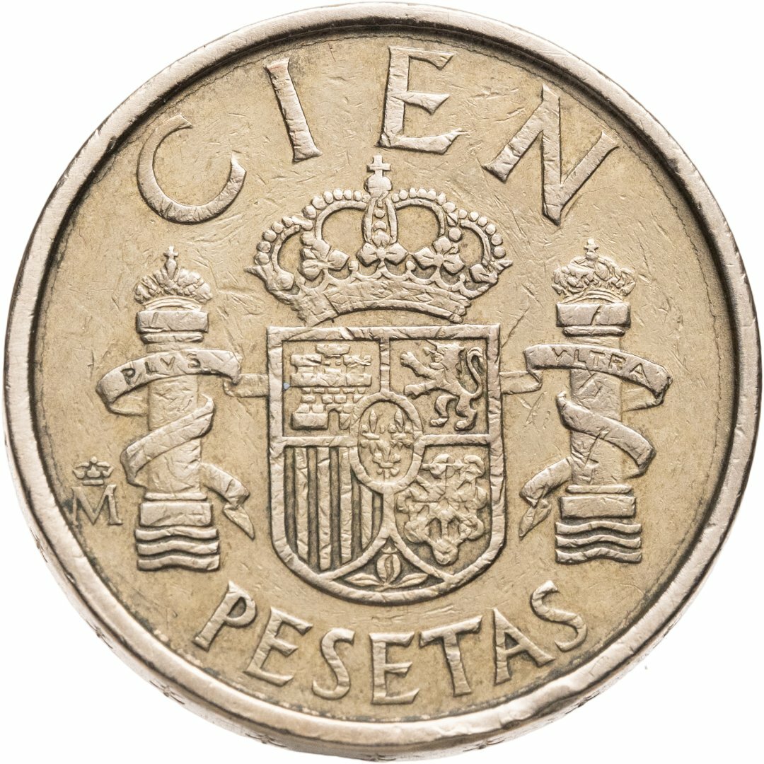 Испания 100 песет (pesetas) 1989