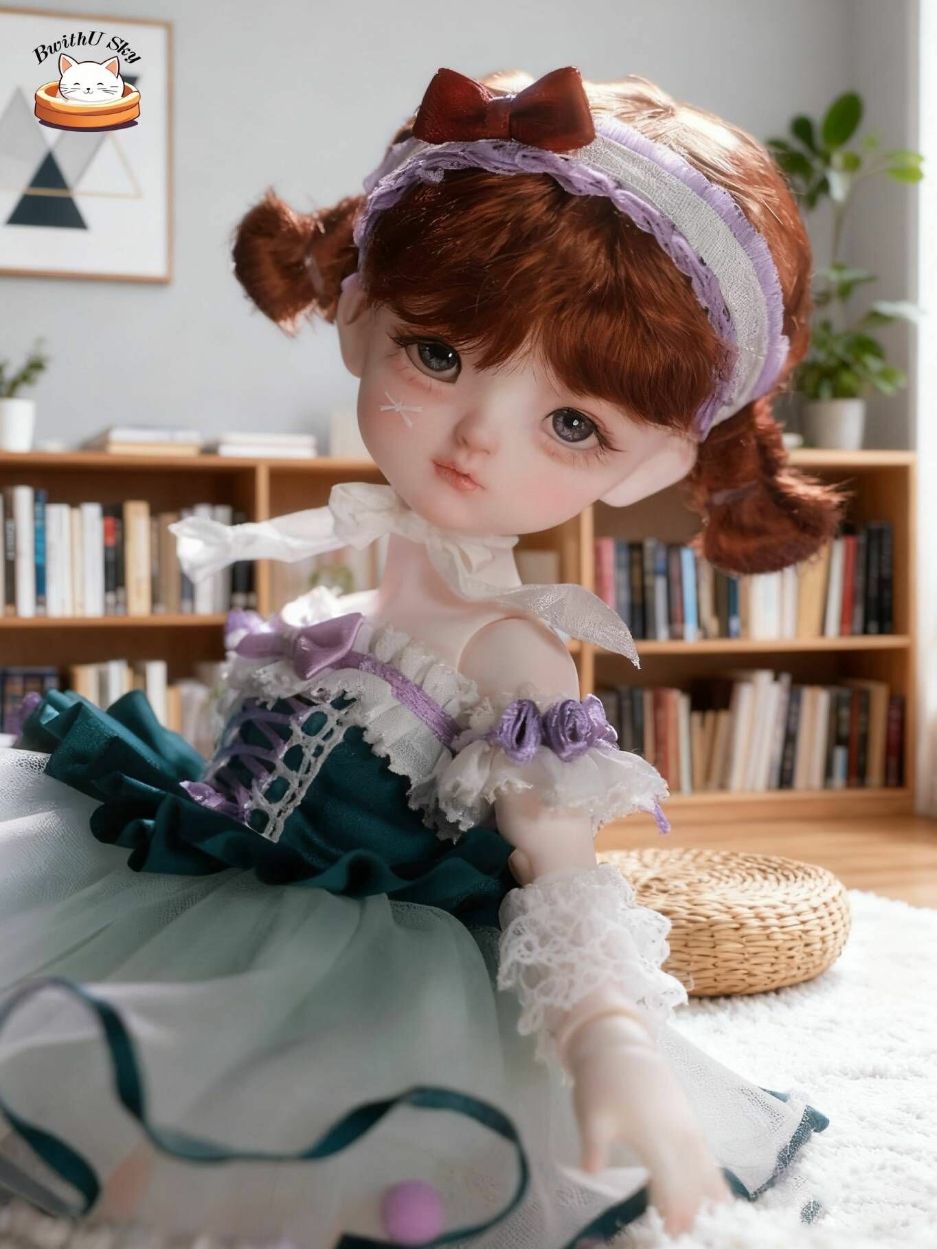 Кукла BwithU Salvio, 1/6, коллекционная, пластик/винил, музыкальная