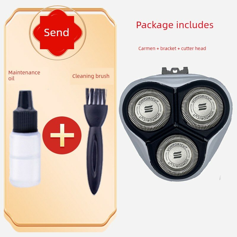 Белая полная сборка головки для бритвы Philips PT722/PT725/PT720/PT726 AT890, одинарный слой