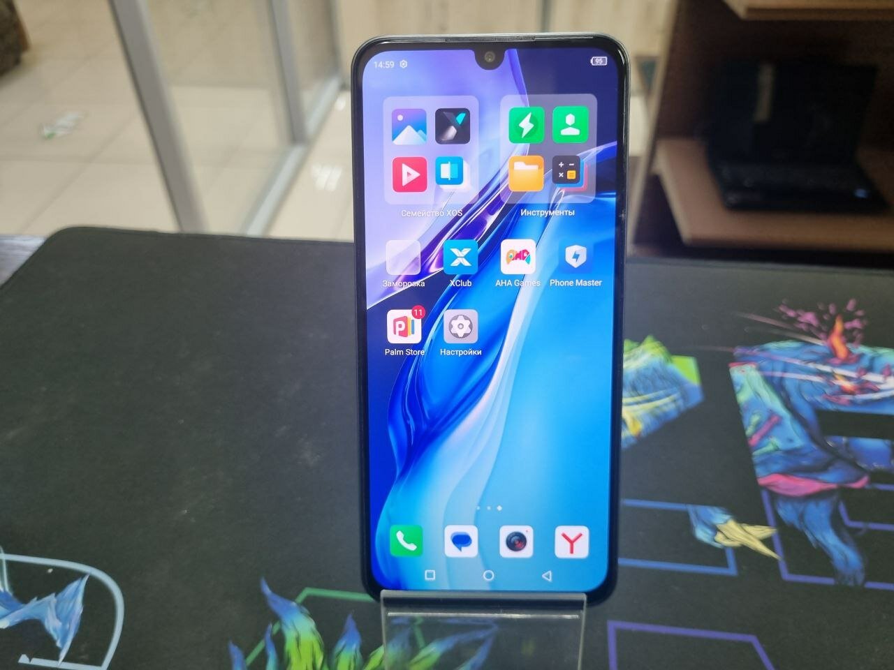 Смартфон Infinix NOTE 12 2023 8/128 ГБ, Dual nano SIM, графитовый серый