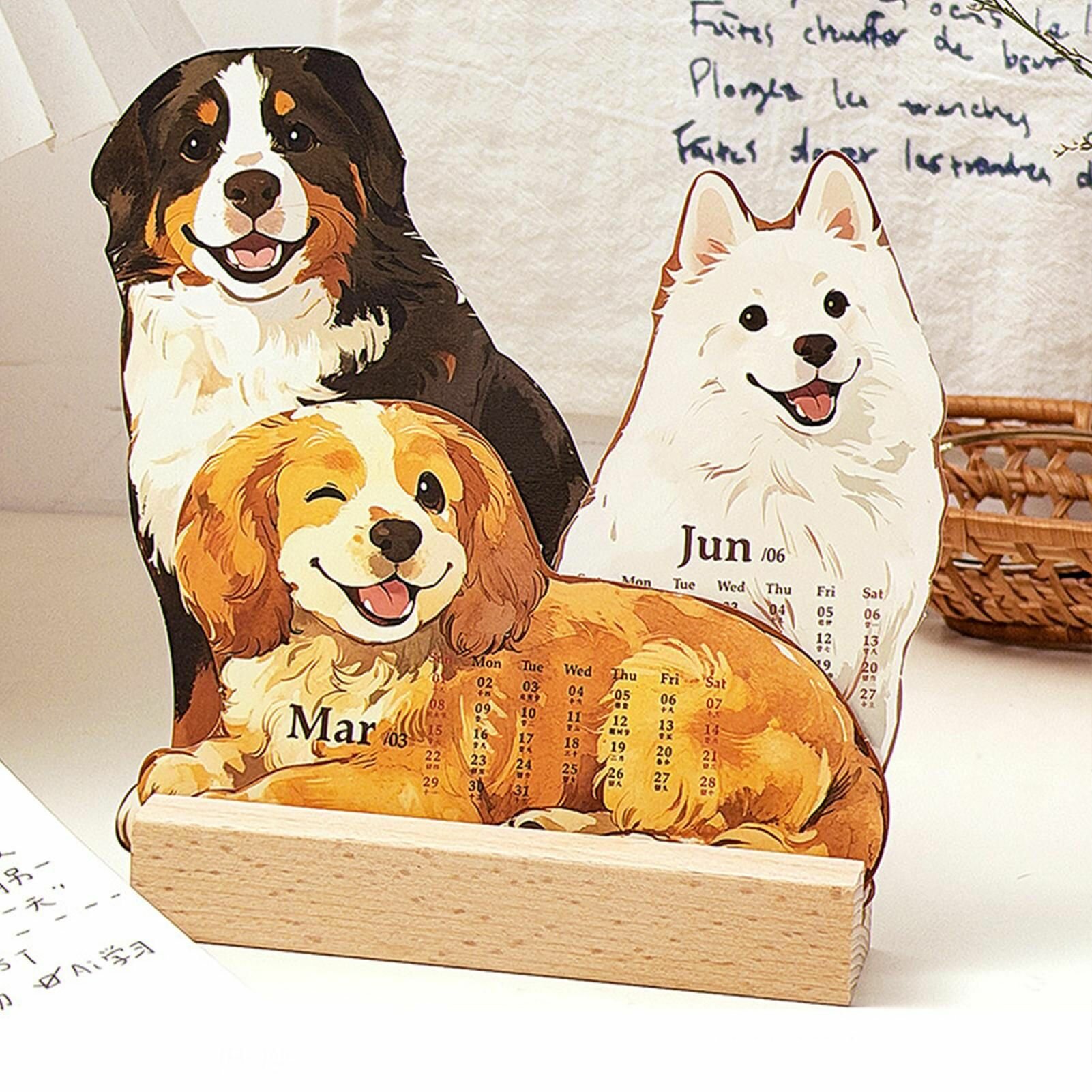 Календарь с собаками 2026