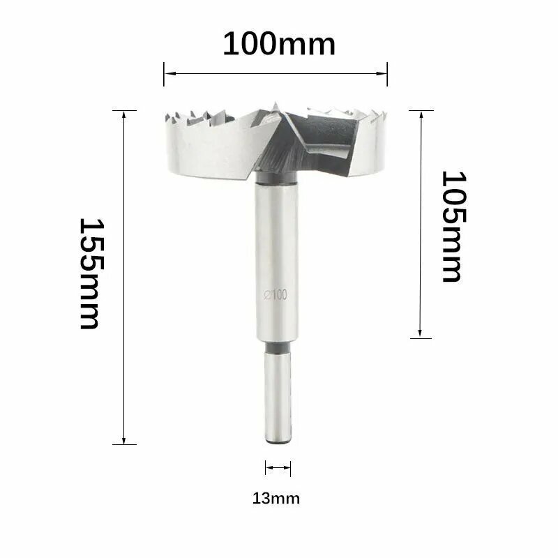 Сверло Форстнера 100mm — фото 1