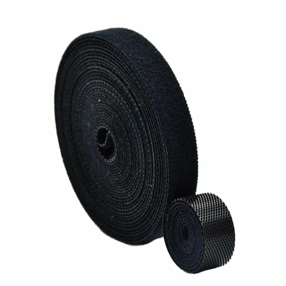 Стяжки для проводов нейлоновая, лента липучка многоразовая, стяжка для сада, 5 м