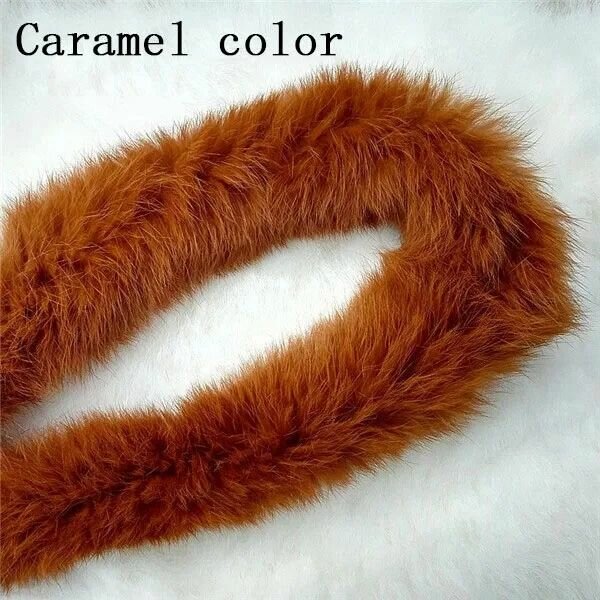 Натуральные полоски и ленты из кроличьего меха для отделки одежды Меховые аксессуары (натуральный мех),1, темно-коричневый,6