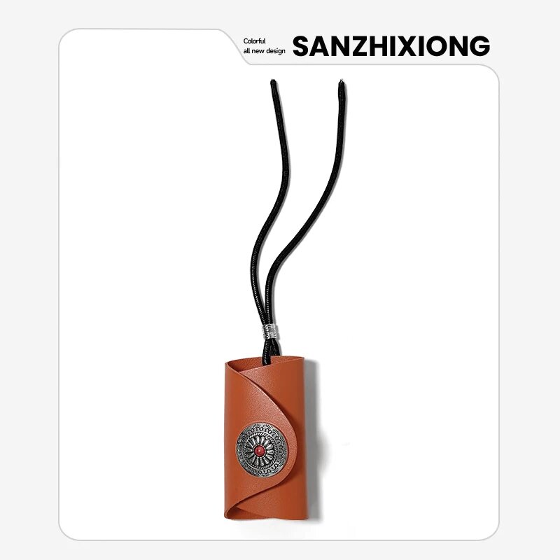 Универсальный чехол для ключей, креативный чехол для ключей в стиле ретро, простой выдвижной чехол для ключей, защитный