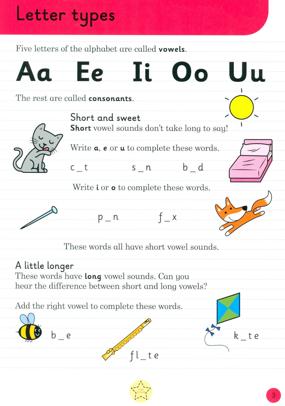 Learn With Ladybird - First Spelling - Activity Book. Archer A. — фото 1