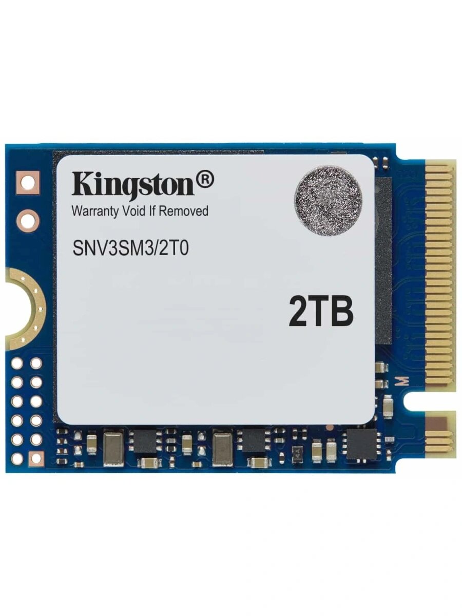 Накопитель SSD Kingston PCIe 4.0 x4 2000GB SNV3SM3/2T0 NV3 M.2 2230