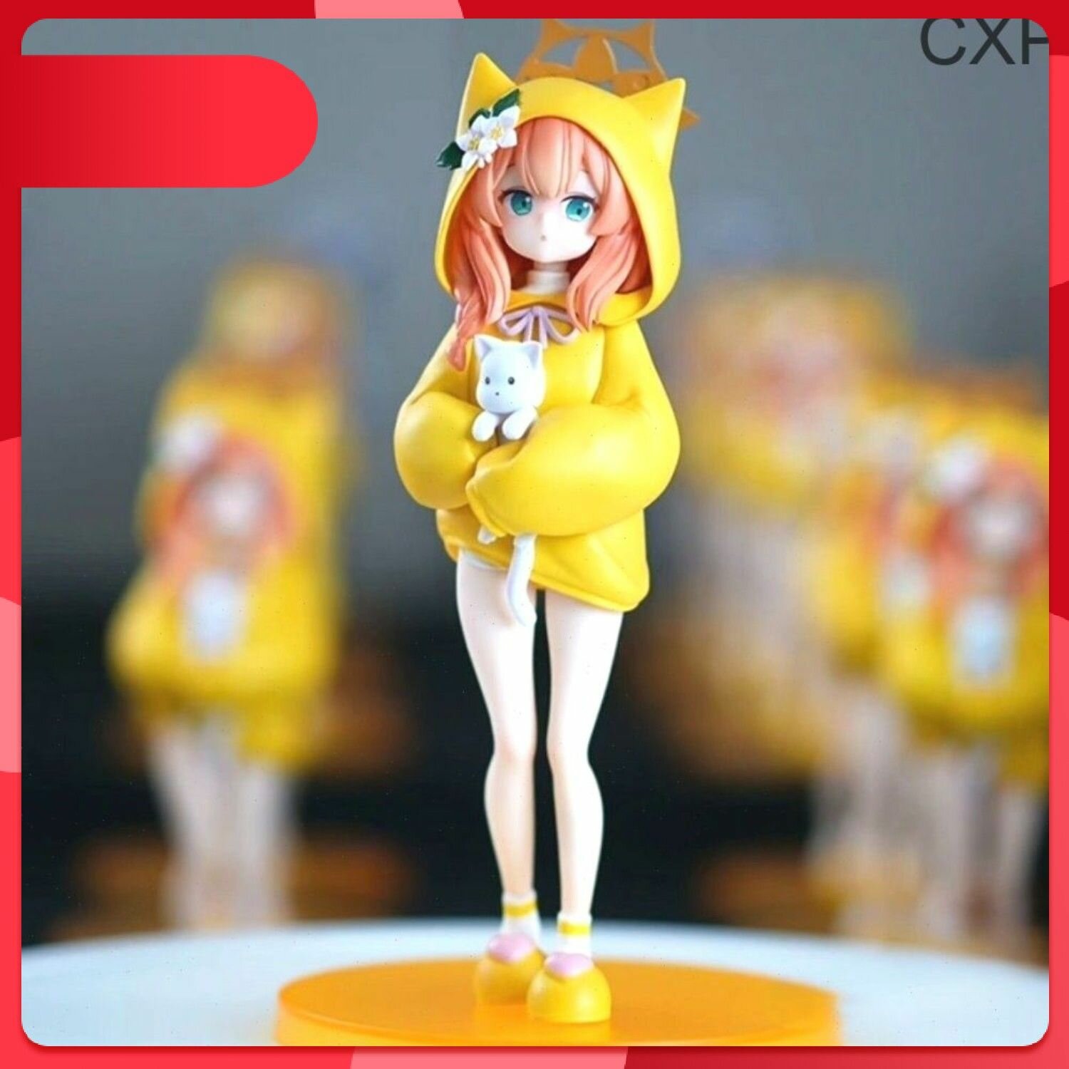 Маленькая скульптура аниме, фигурка Мари Илюо, 21 см