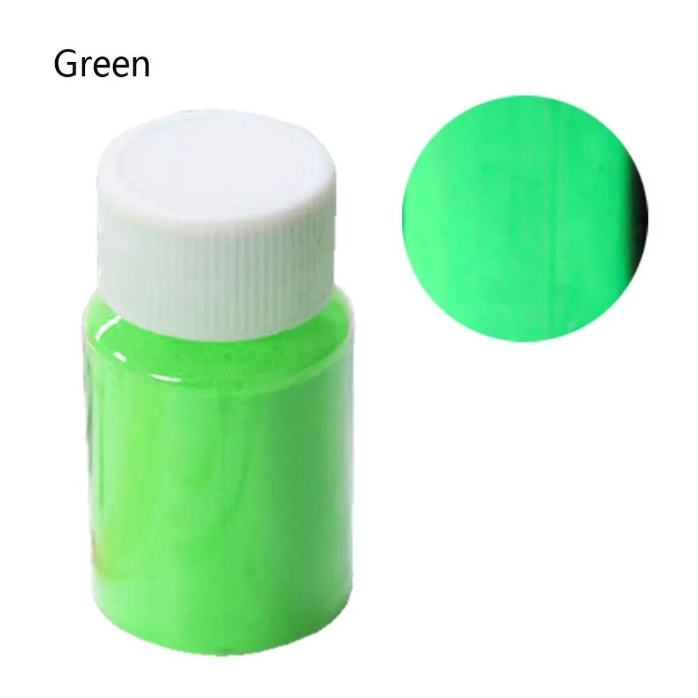 Светящийся порошковый яркий желто-зеленый люминофор для эпоксидной краски