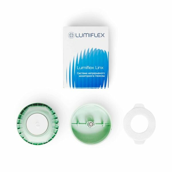 Система непрерывного мониторинга глюкозы на 16 дней Linx Lumiflex/Люмифлекс