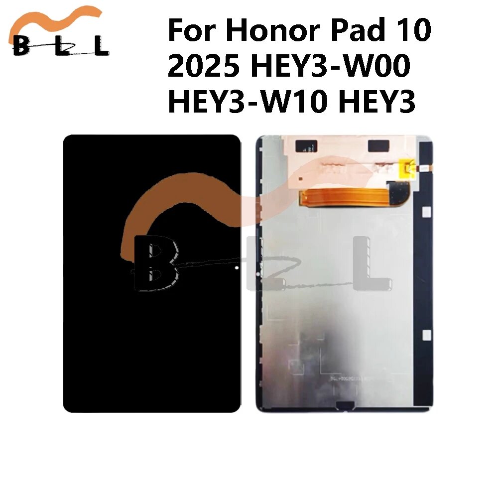 Для Huawei Honor Pad 10 PAD10 HEY3-W00 HEY3-W10 HEY3 2025 12,1-дюймовый ЖК-дисплей с цифровым преобразователем сенсорного экрана, передняя стеклянная панель в сборе Matte