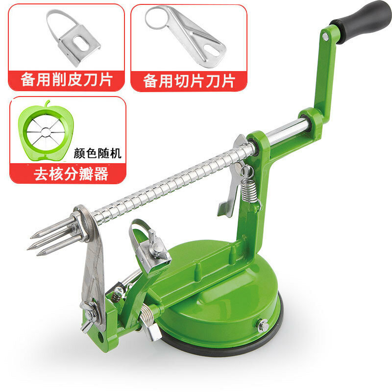 Магический домашний ручной очиститель яблок, многофункциональный очиститель 3-в-1, автоматический слайсер для фруктов