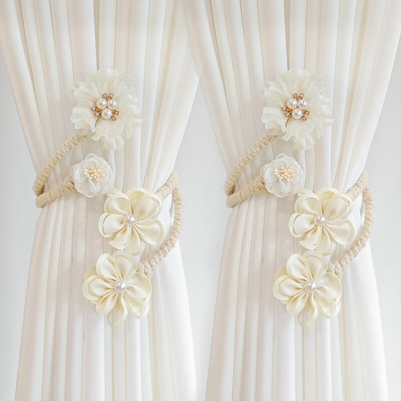 Высококачественные современные минималистичные завязки для штор, пара регулируемых веревочных пряжек, сборка, связывающая лента, декор