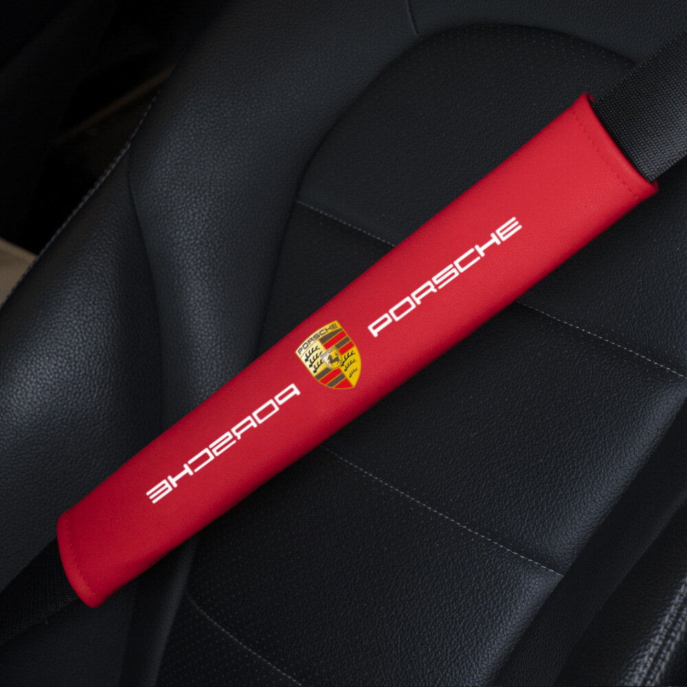 Защитный накладка на плечевой ремень с логотипом Mercedes-Benz, удлиненная кожаная, удобная и дышащая накладка на плечевой ремень