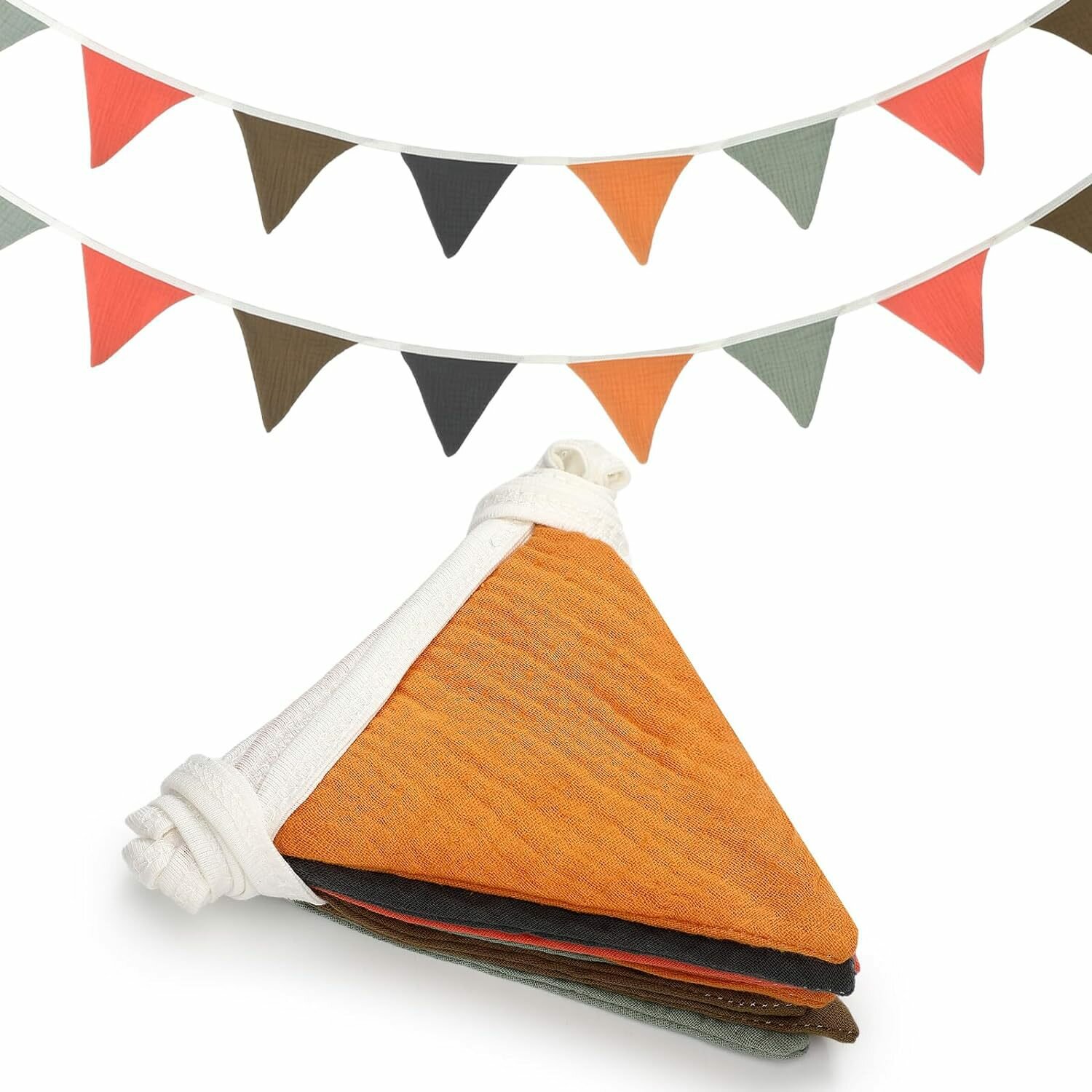 Кросс-бордер хлопковые милые праздничные флажки для детской комнаты, гирлянда для детского сада, подвесные флаги, треугольные флаги, декоративное оформление