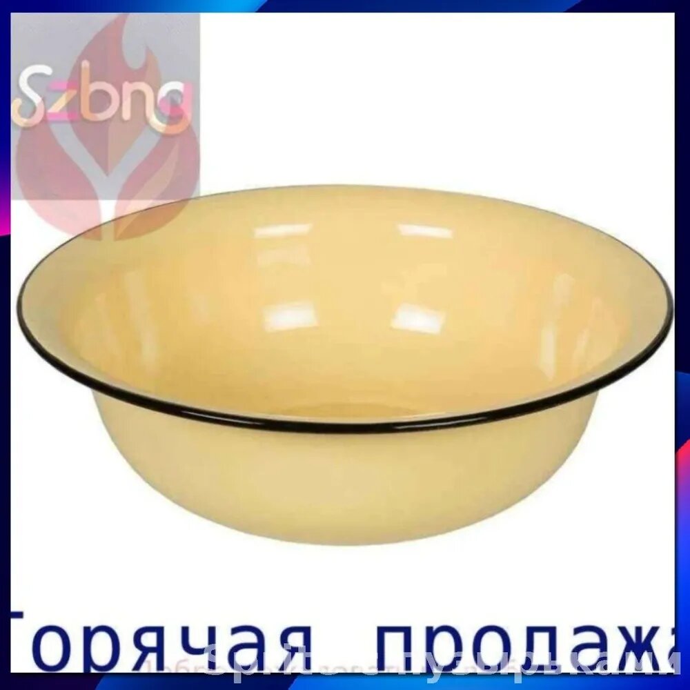 Таз для варки варенья, эмалированная сталь, 1 шт