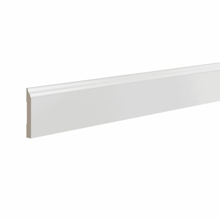 Плинтус Ultrawood Base 0001 Д2000хВ83хШ12 мм / Ультравуд.