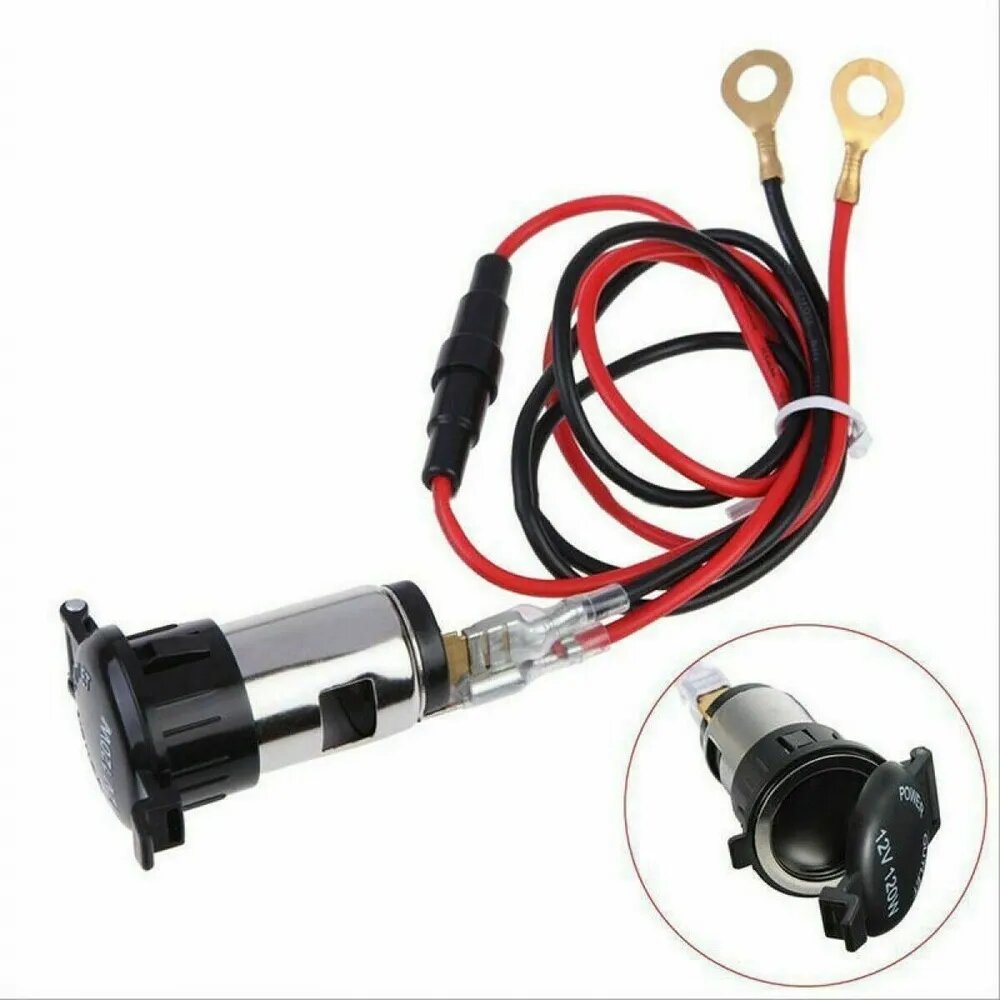 12V USB гнездо прикуривателя автомобиля
