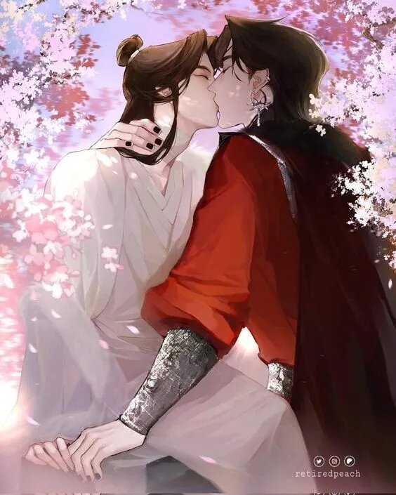 Алмазная Картина "Благословение Небожителей Аниме" 5D Круглый Бриллиант 40х50 См.