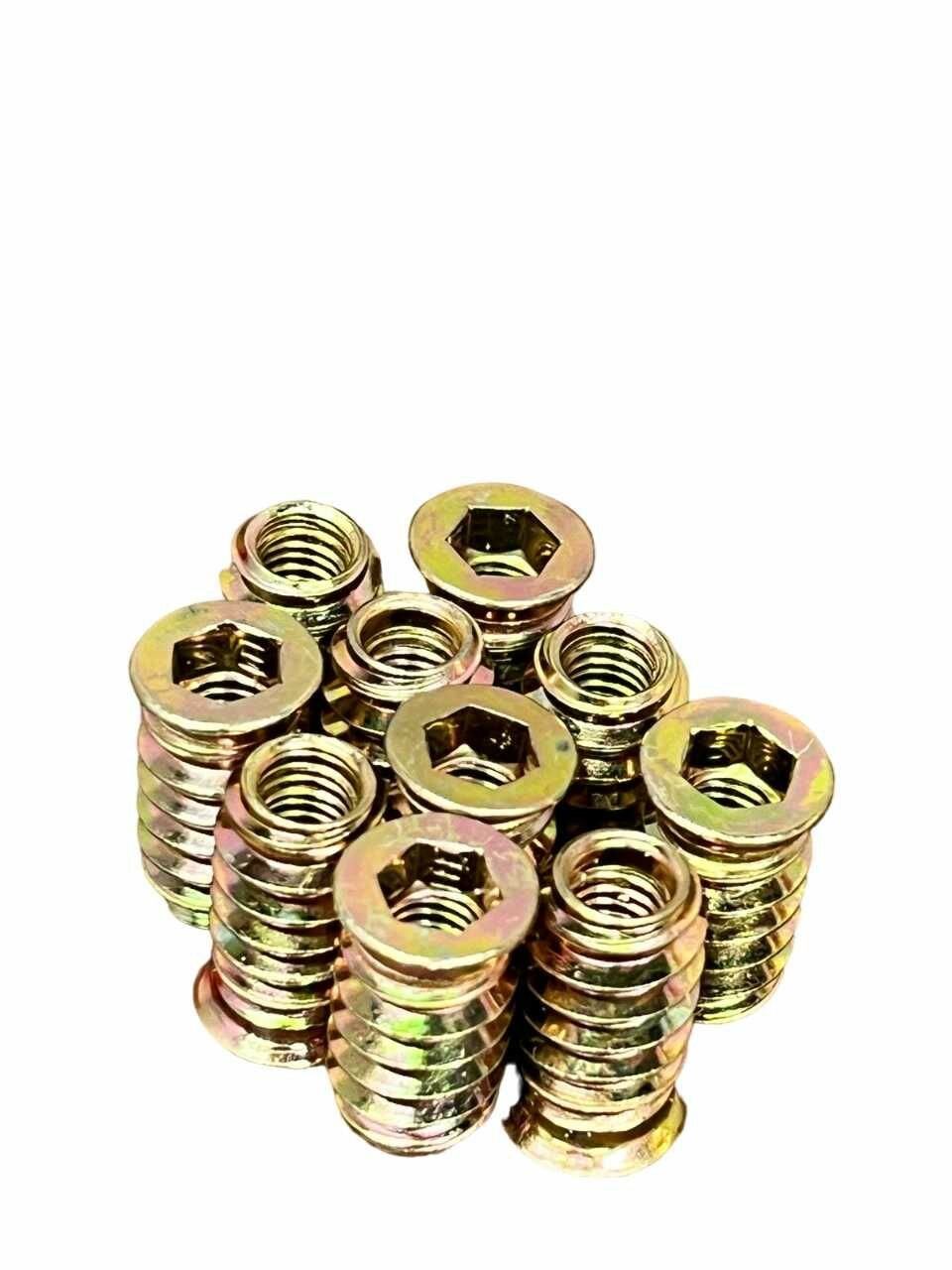 Втулка футорка 23 болта М8x12,5x20 с потайным фланцем ЖЦ, 10 шт. 2000000345772