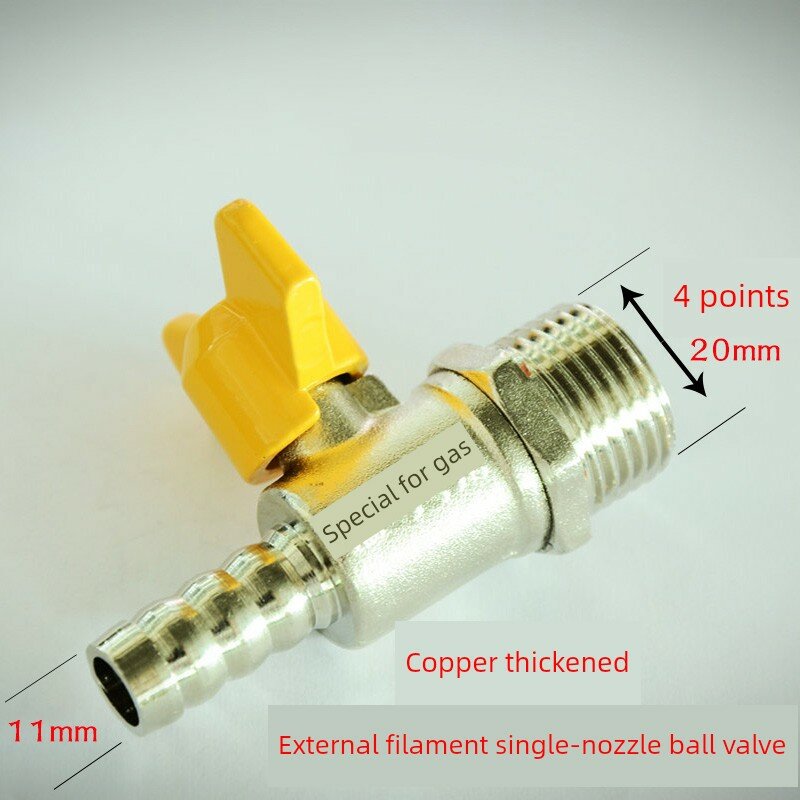 4-позиционный газовый трехходовой клапан, полностью медный шаровой кран, клапан для газа и природного газа, специальный